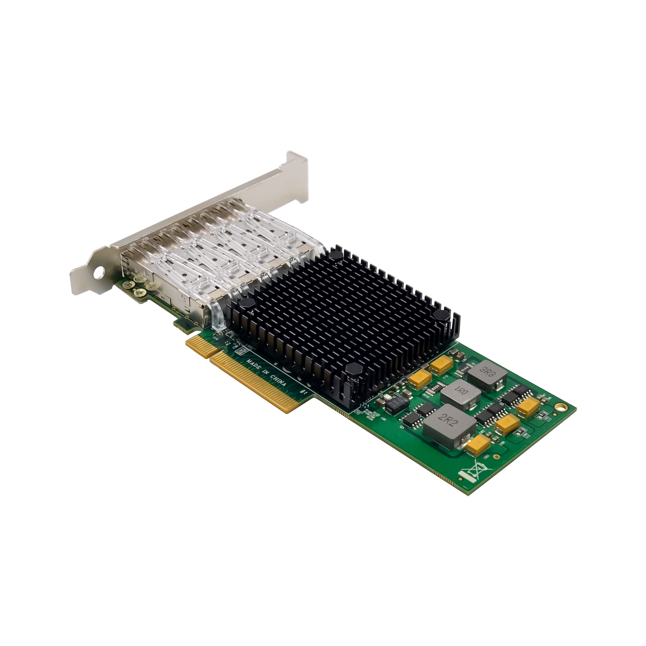 HINYSENO PCIe x8 Dual 10G SFP+ Fiber Port 10Gb Ethernet PCI Express x8 Network Cards Adapter with Broadcom BCM57810 Chipset