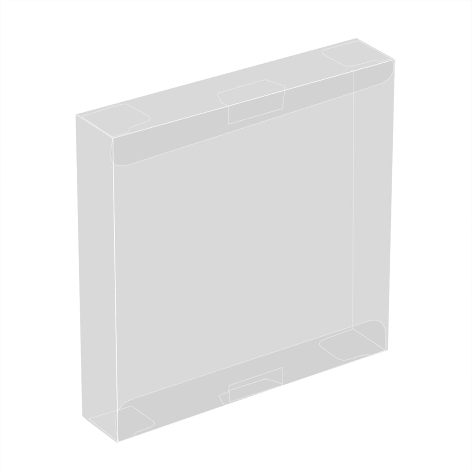 Game Boy Box Protector,Cartridge Case for GBA, 10pcs Transparent Cover Protector Box Game Boy Boxed Anti