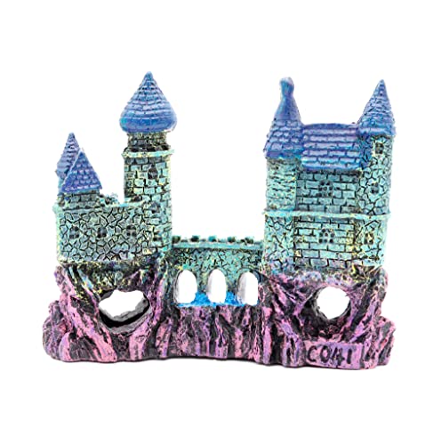 NW Wholesaler Fish Tank Castle Decoration - Fish Hideaway for Aquarium Décor (Waterfall Way)