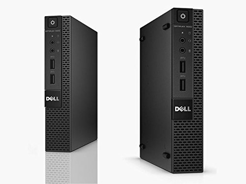 Fast Dell Optiplex 9020 Micro Tower Computer Ultra Small Tiny PC (Intel Core i5-4590T, 8GB Ram, 128GB SSD, WiFi, Bluetooth, HDMI) Windows 10 Pro (Renewed)