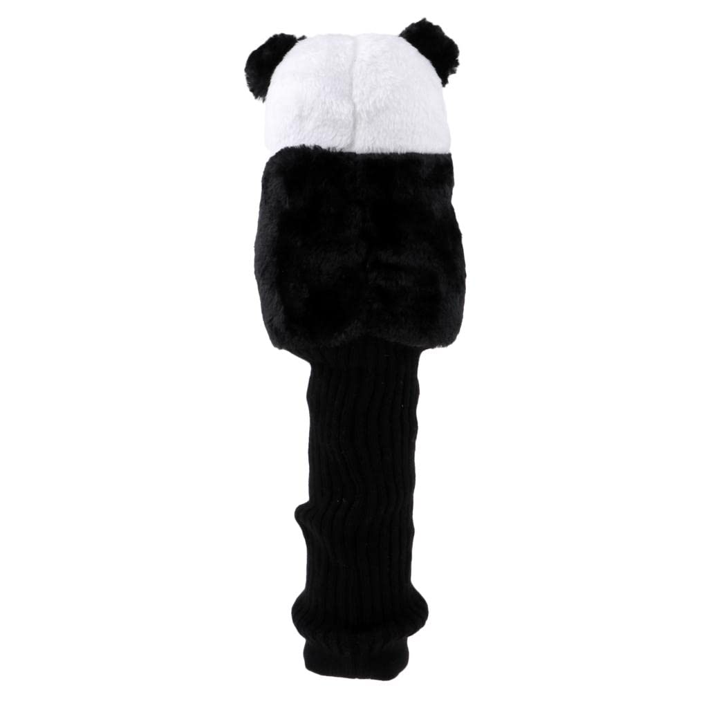 DYNWAVE Animal Shape Golf Club Headcover Wood Driver Head Cover Accessory, Panda