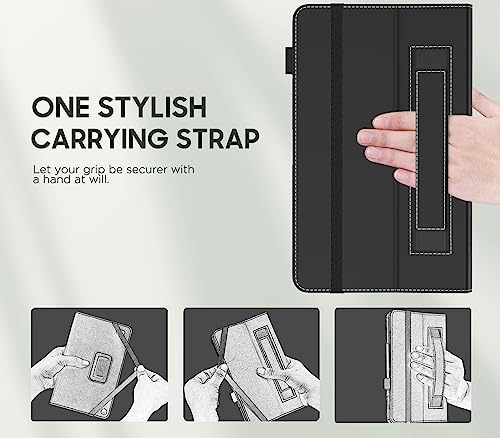 MoKo for Amazon Kindle Fire Max 11 Case (13th Generation, 2023 Release) 11" - Slim Folding Stand Cover Case for Fire 11 Tablet with Auto Wake/Sleep, Black
