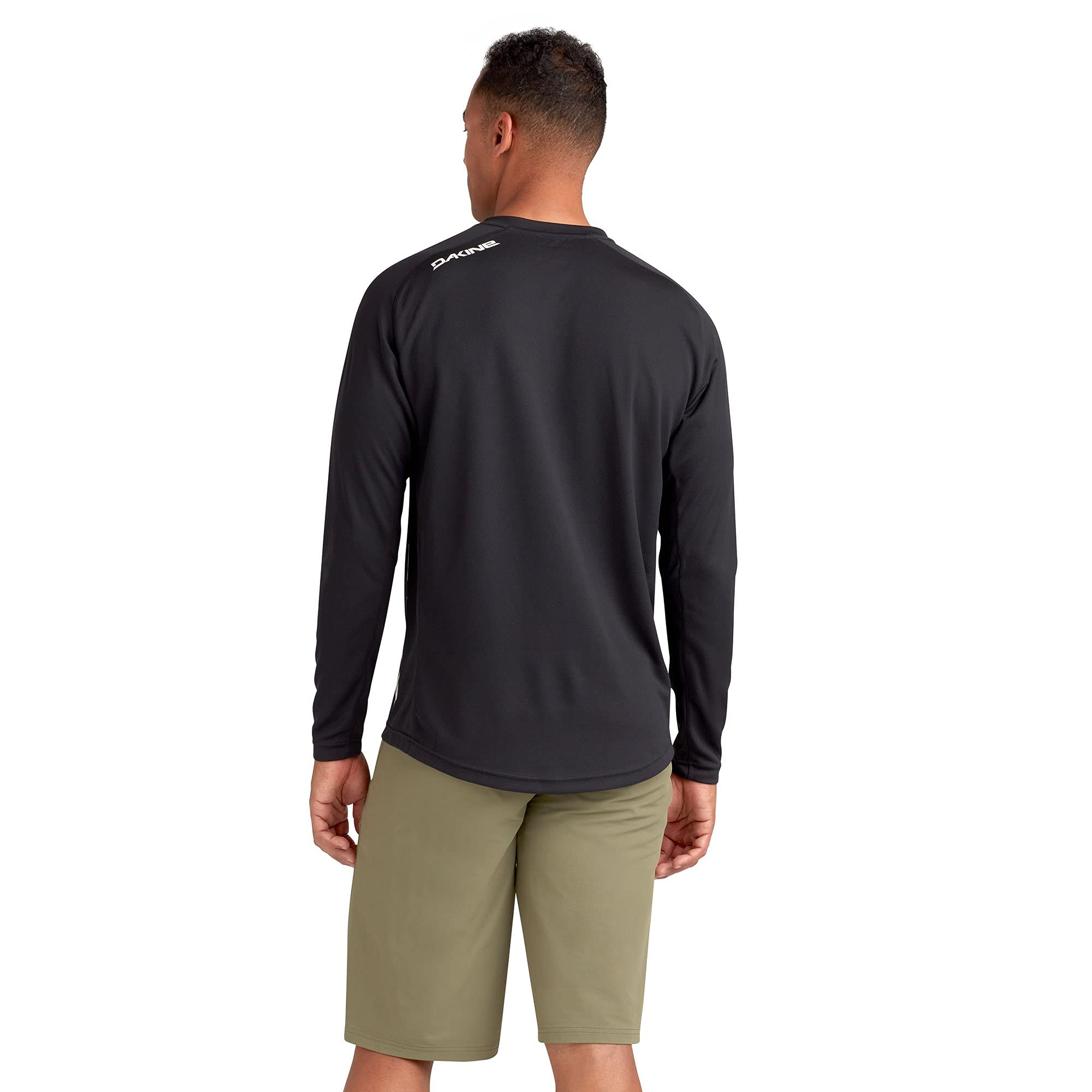 Dakine Men's THRILLIUM Long Sleeve Bike Jersey (Black, X-Large)