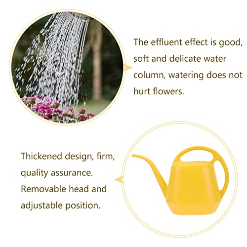 Housoutil 1pc Long Spout Watering Can Mouth Plastic Watering Pot Mister Spray Bottle Watering Can with Handle Plant Watering Can Water Pot for Plants Beach Kettle Handheld Pp