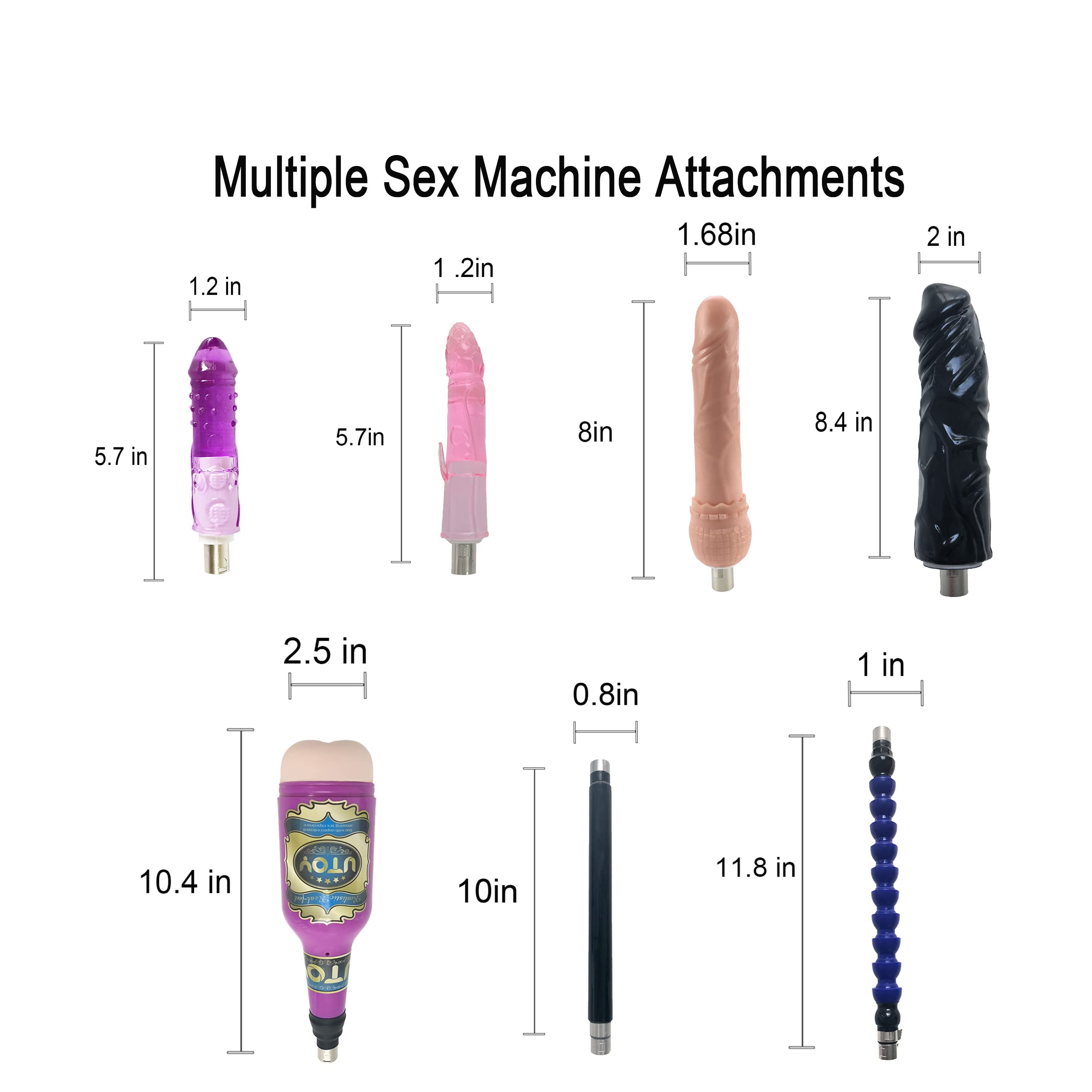 Coairliy Automatic Sex Machine Thrusting Love Machine Automatic Machine Attachments Adult Sex Toy for Women and Men with Masturbator