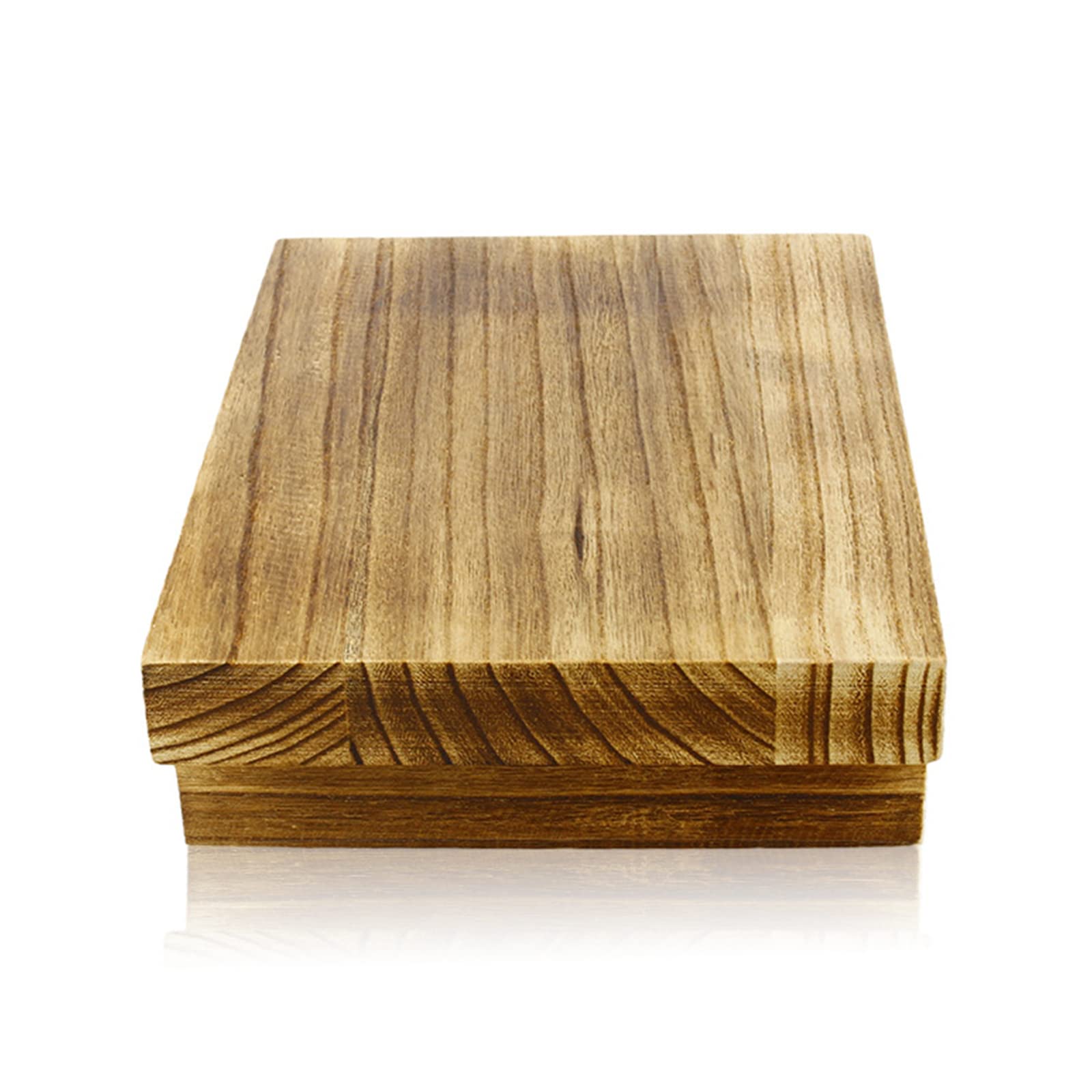 JOROBURO Wooden Step Stool, Foot Step Stool Bedside Foot Stool for High Beds, Large Surface Wooden Stool for Kitchen Bedroom Livingroom Bathroom(#1)