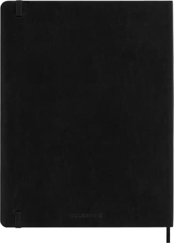 Moleskine Classic Notebook, Soft Cover, XL (7.5 x 9.5") Plain/Blank