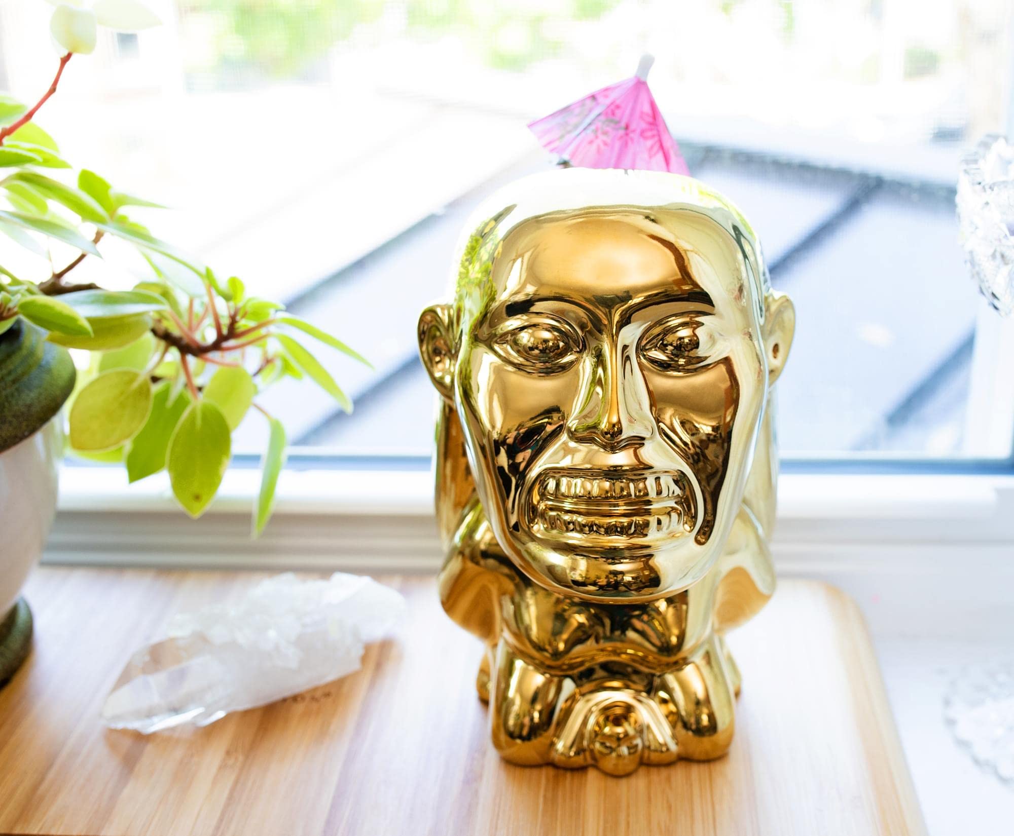 Geeki Tikis Indiana Jones Golden Idol Ceramic Mug | Holds 24 Ounces