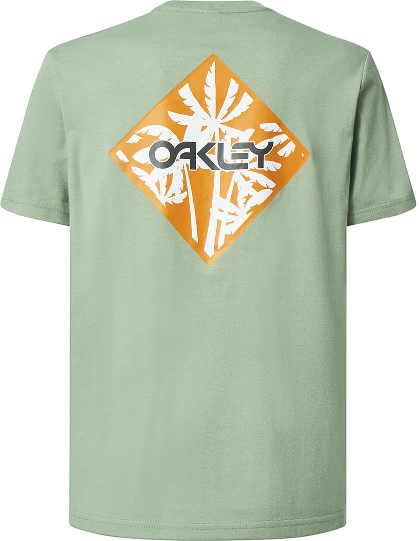 Oakley Unisex Adult Deco Palms B1b Tee T-Shirt, New Jade, XX-Large US