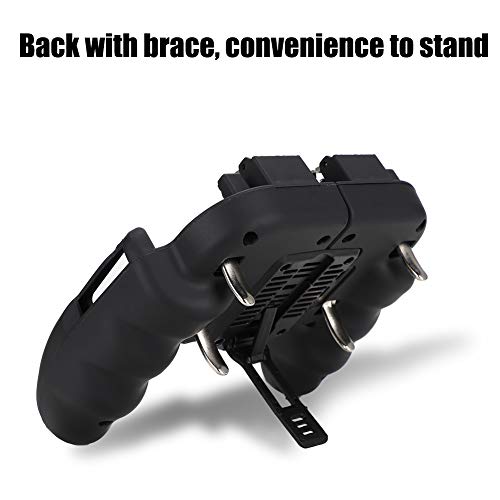 Jeanoko Cellphone Gamepad, Multipurpose Mobile Gaming Handle Comfortable Grip for 6.5inch Phone