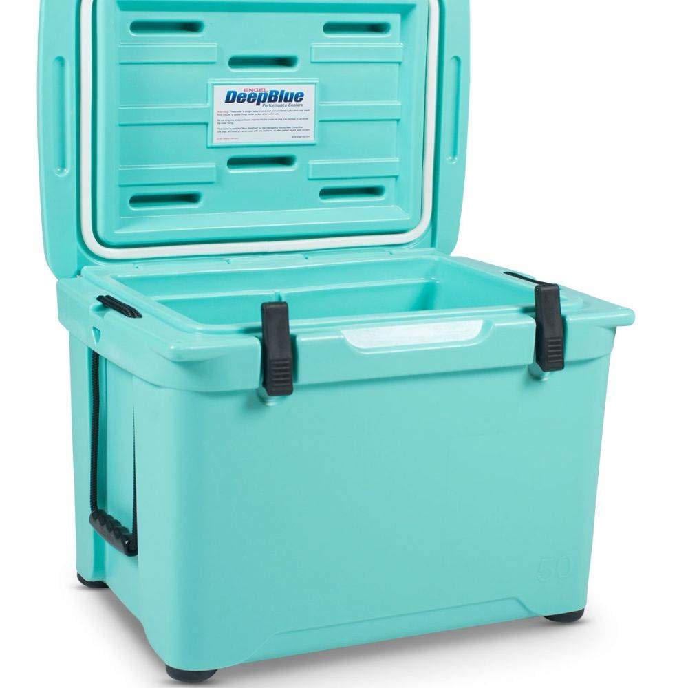 ENGEL Coolers 48 Quart 60 Can Roto Molded Ice Cooler, Seafoam (Open Box)