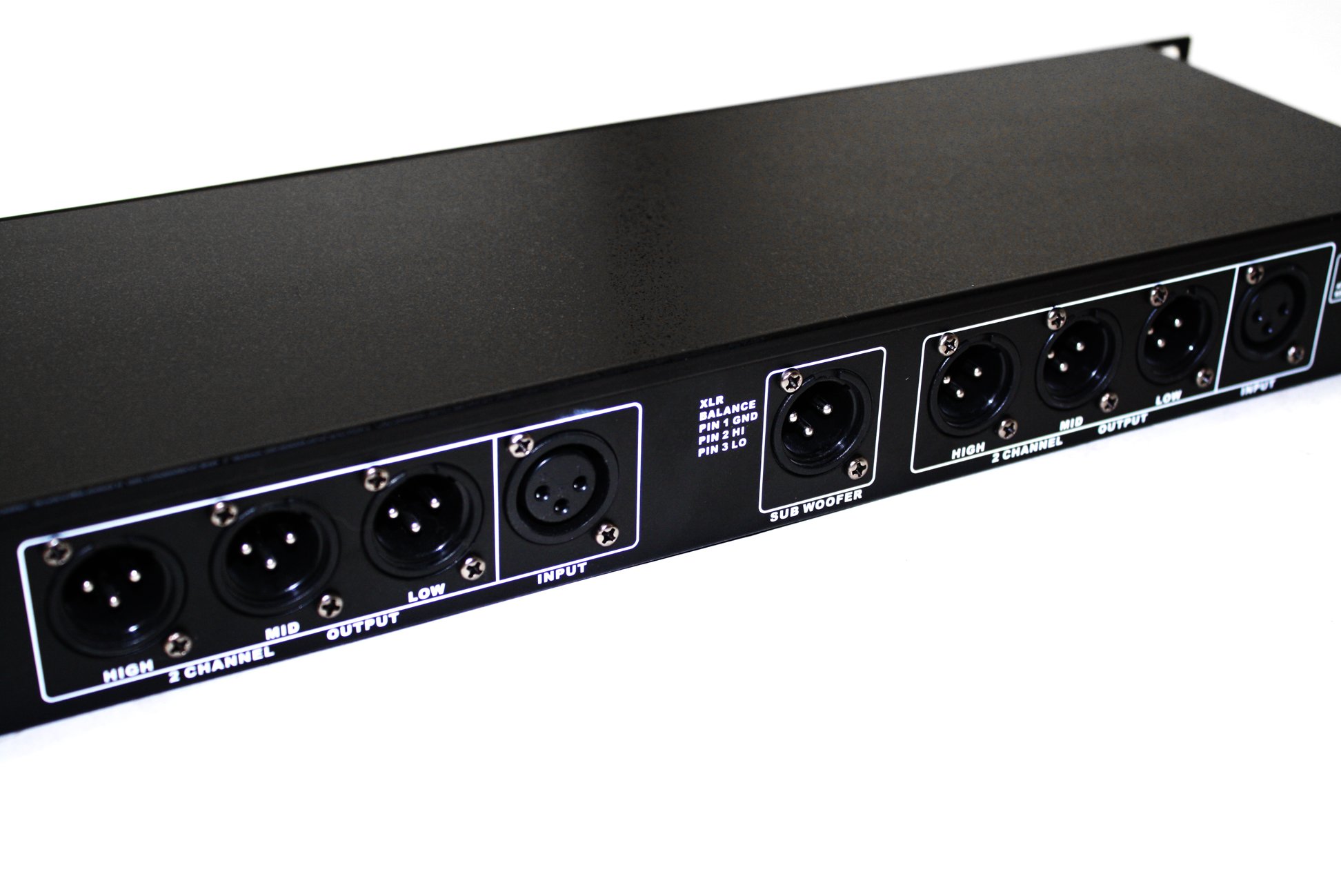 EMB Professional Sound System EBX99 Digital Crossover For Home/DJ Performance/Club/Studio/Stage/Show/Entertainment Frequency Response; 20Hz-25KHz. +0/-1dB