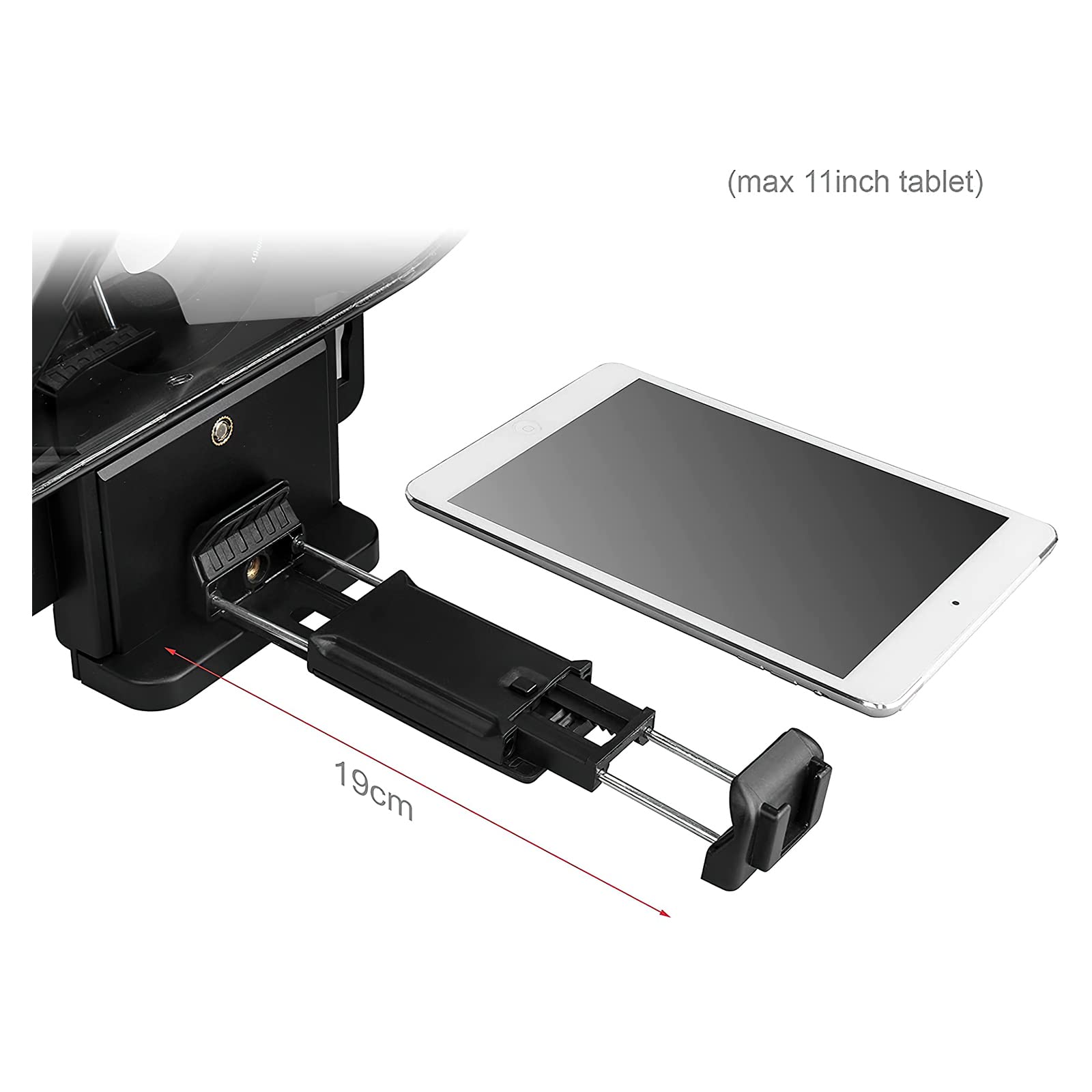 Desview T3 Teleprompter, Teleprompter with Remote Control, Work with iPad/Tablet/Smartphone up to 11 inch, 8 inch High Display Mirror, Support Wide Angle Lens, Great Partner for Live Streaming