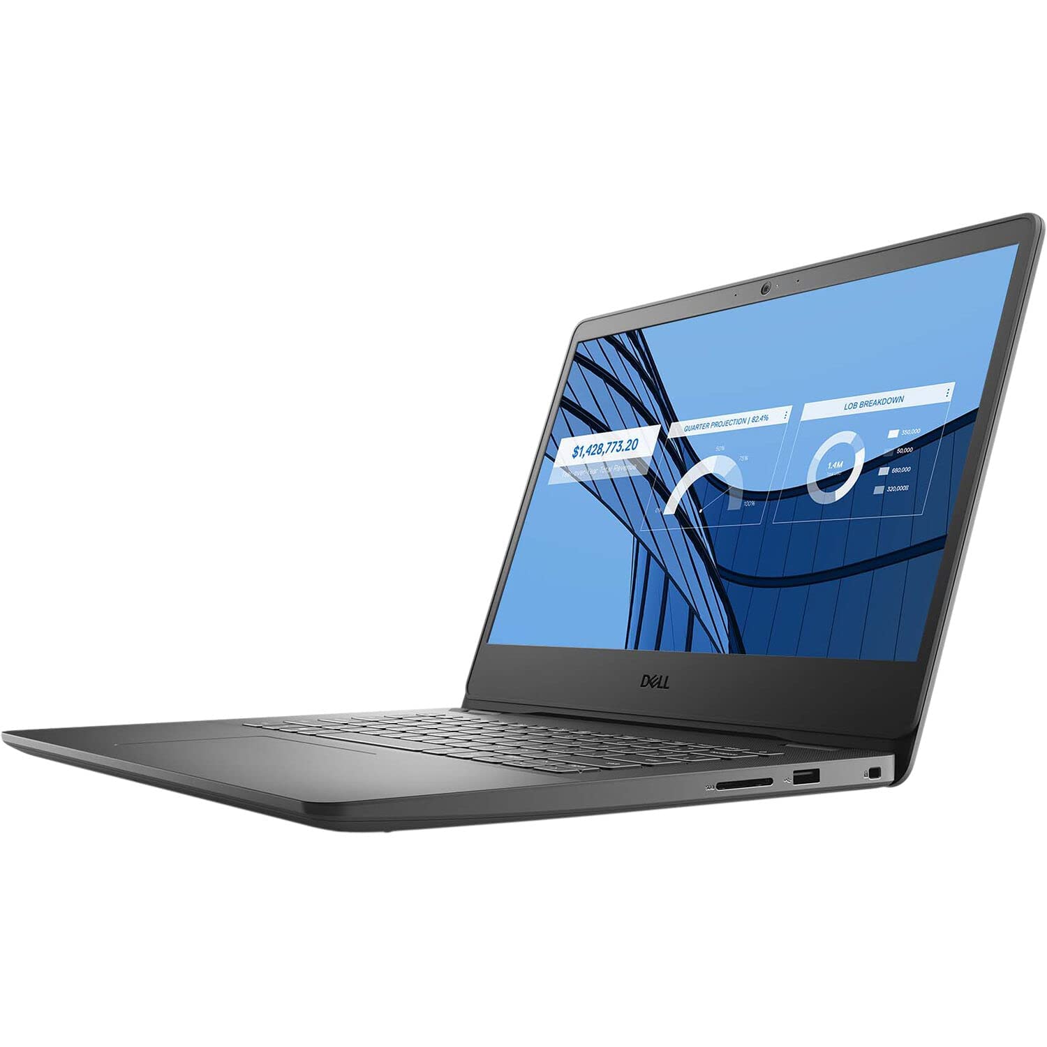 Dell Vostro 14 3400 14" Business Laptop Computer, Intel Core i5-1135G7 (Beat i7-1065G7), 8GB DDR4 RAM, 1TB HDD, 802.11AC WiFi, Bluetooth 5.0, Black, Windows 11 Pro