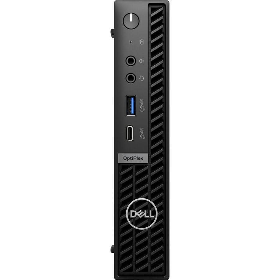 Dell OptiPlex 7000 7010 Desktop Computer - Intel Core i5 13th Gen i5-13500T Tetradeca-core (14 Core) 1.60 GHz - 16 GB RAM DDR5 SDRAM - 256 GB M.2 PCI Express NVMe SSD - Micro PC - Black