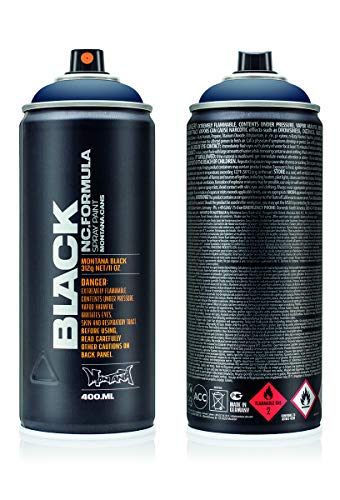 Montana Cans Montana Black 400ml Color, Dark Indigo Spray Paint, 400_ml