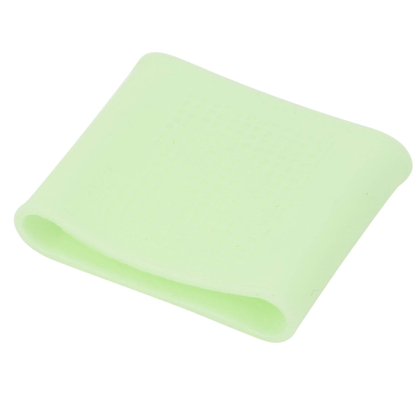 Dilwe 5pcs Finger Sleeve, Rubber Nonslip Golf Finger Sleeve Golf Accessory Specially Designed to Reduce Finger Injuries(Ladies-Light Green)