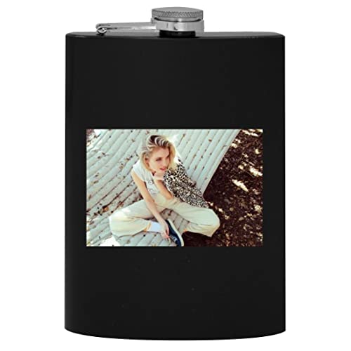 FC Carino B35Y22D63W0403497M07T32C02S27-8oz Black Hip Alcohol Drinking Flask PDI #PIDP403497