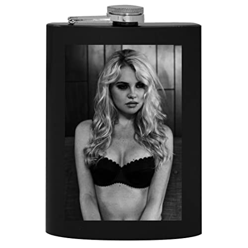 FC Carino B35Y22D63W0403446M07T32C02S27-8oz Black Hip Alcohol Drinking Flask PDI #PIDP403446