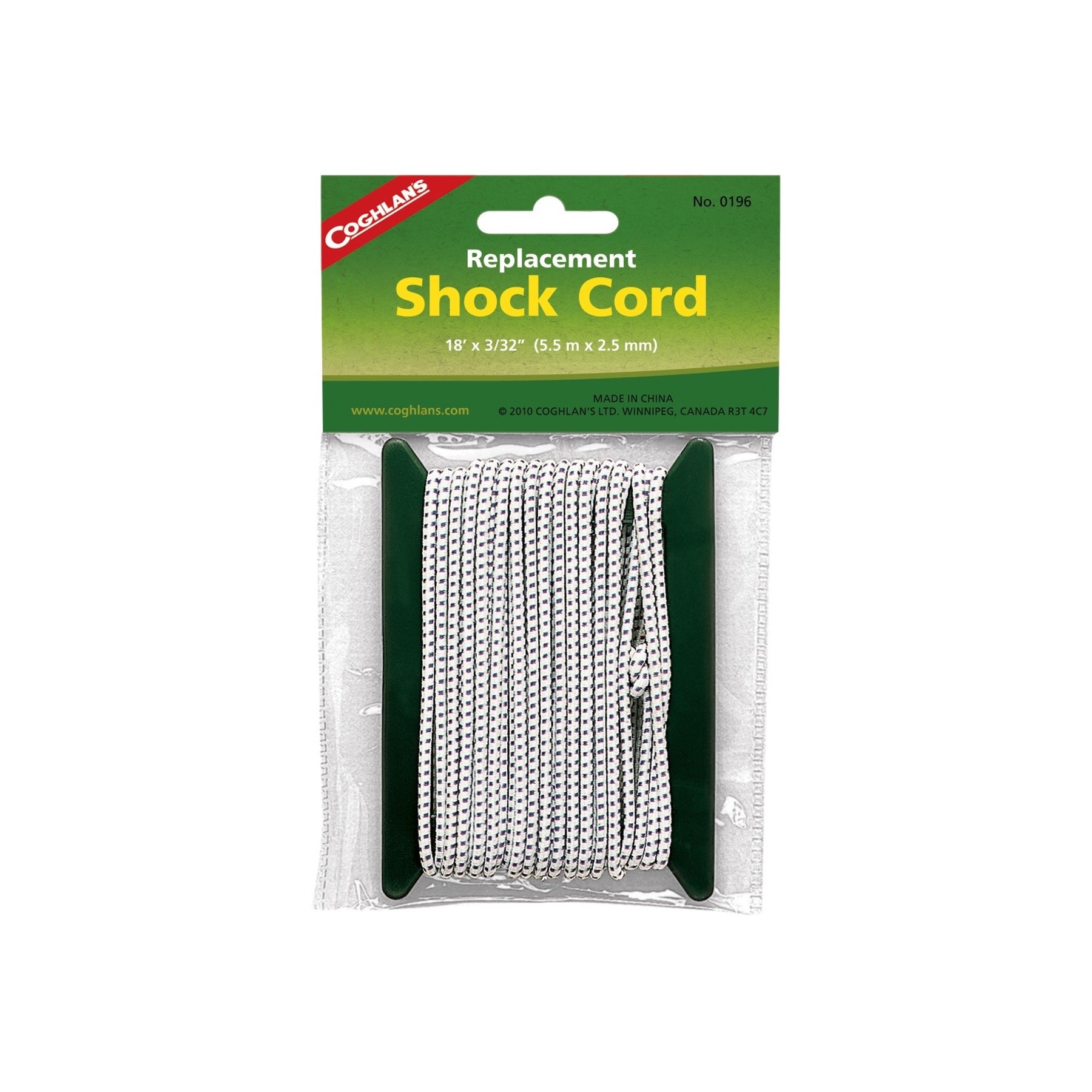 Coghlan's Replacement Shock Cord 18 Ft. X 3/32 in.
