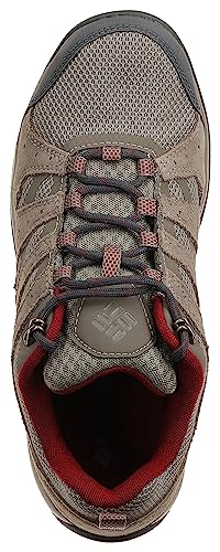 Columbia Women's Redmond V2 Waterproof, Pebble/Beet, 12