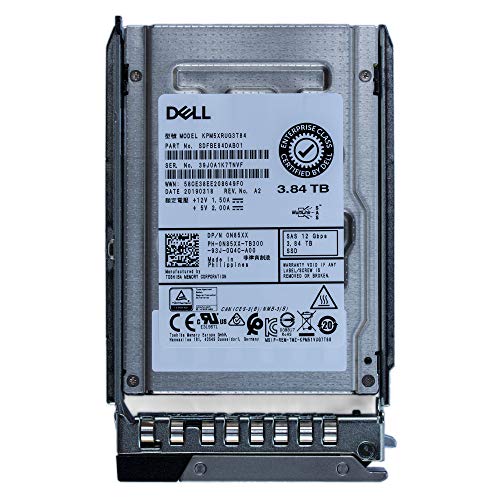 Dell PowerEdge 14G 3.84TB 2.5-inch SAS 12Gbps Hotplug SSD KPM5XRUG3T84 N85XX