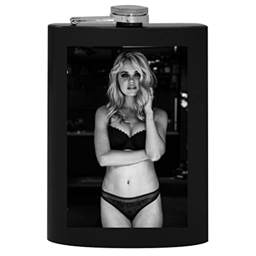 FC Carino B35Y22D63W0403457M07T32C02S27-8oz Black Hip Alcohol Drinking Flask PDI #PIDP403457