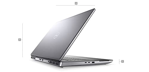 Dell Precision 7000 7760 Workstation Laptop (2021) | 17.3" 4K | Core i9-2TB SSD - 128GB RAM - RTX A5000 | 8 Cores @ 5 GHz - 11th Gen CPU - 16GB GDDR6 Win 11 Pro (Renewed)