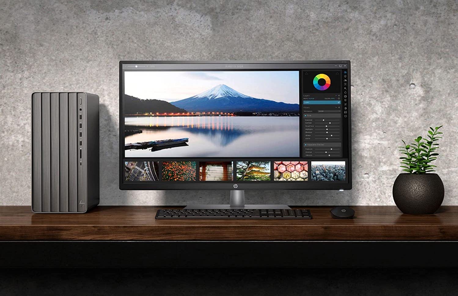 HP 2022 Newest Envy Desktop Computer (Intel i5-10400 6-Core, 12GB RAM, 1TB SSD, Intel UHD 630, WiFi 5, BT 5.1, USB Keyboard and Mouse, SD Card, Win 11 Home) w/Hub