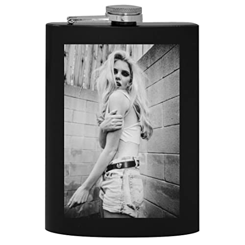 FC Carino B35Y22D63W0734678M07T32C02S27-8oz Black Hip Alcohol Drinking Flask PDI #PIDP734678