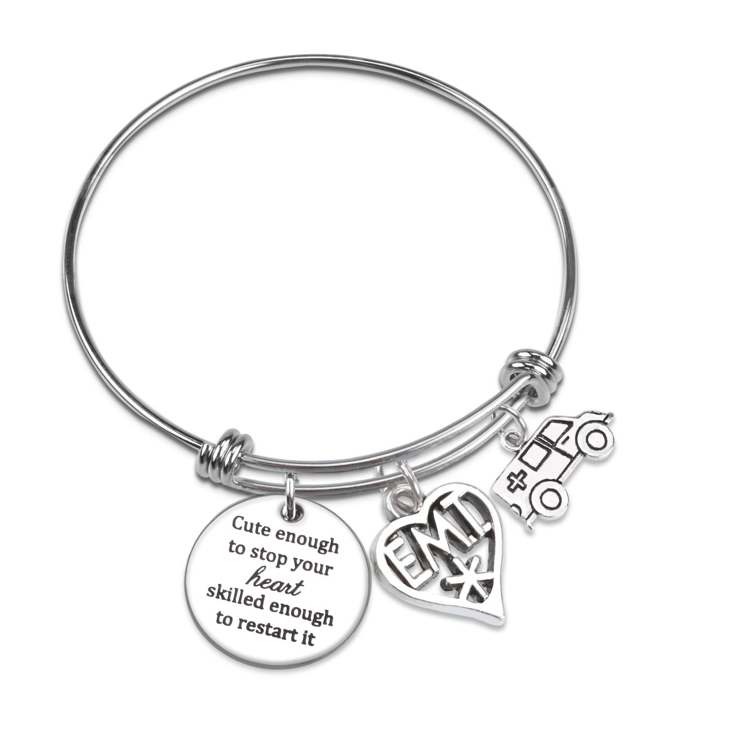 EMT Gift EMT Graduation Gifts EMT She Believed She Could So She Did Keychain Emergency Medical Technician Gift Paramedic Gifts (EMT-BR)