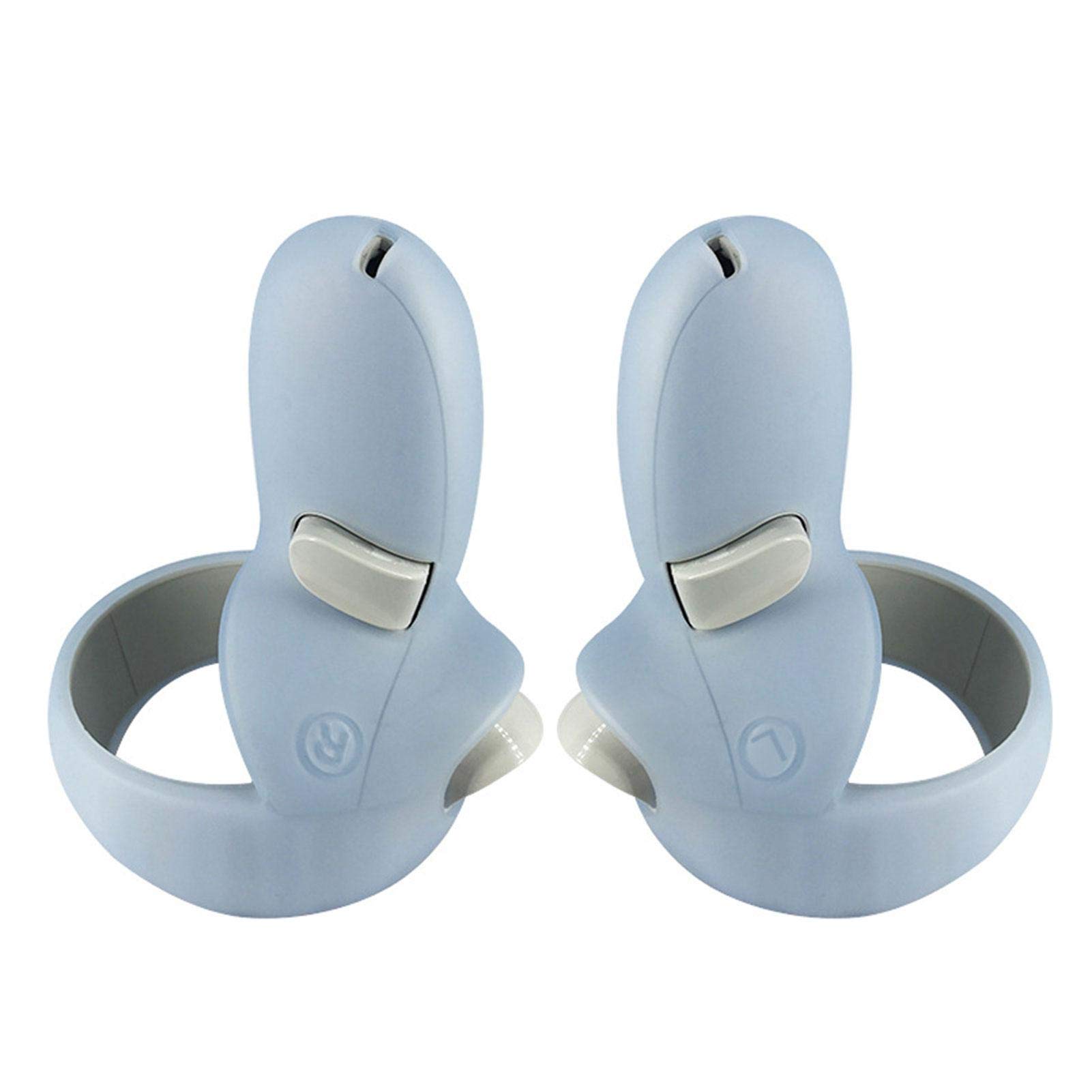 EMVANV Touch Controller Grip-Cover, 1Pair Soft Dustproof Touch Controller Grip Cover Non Slip for Oculus Quest 2
