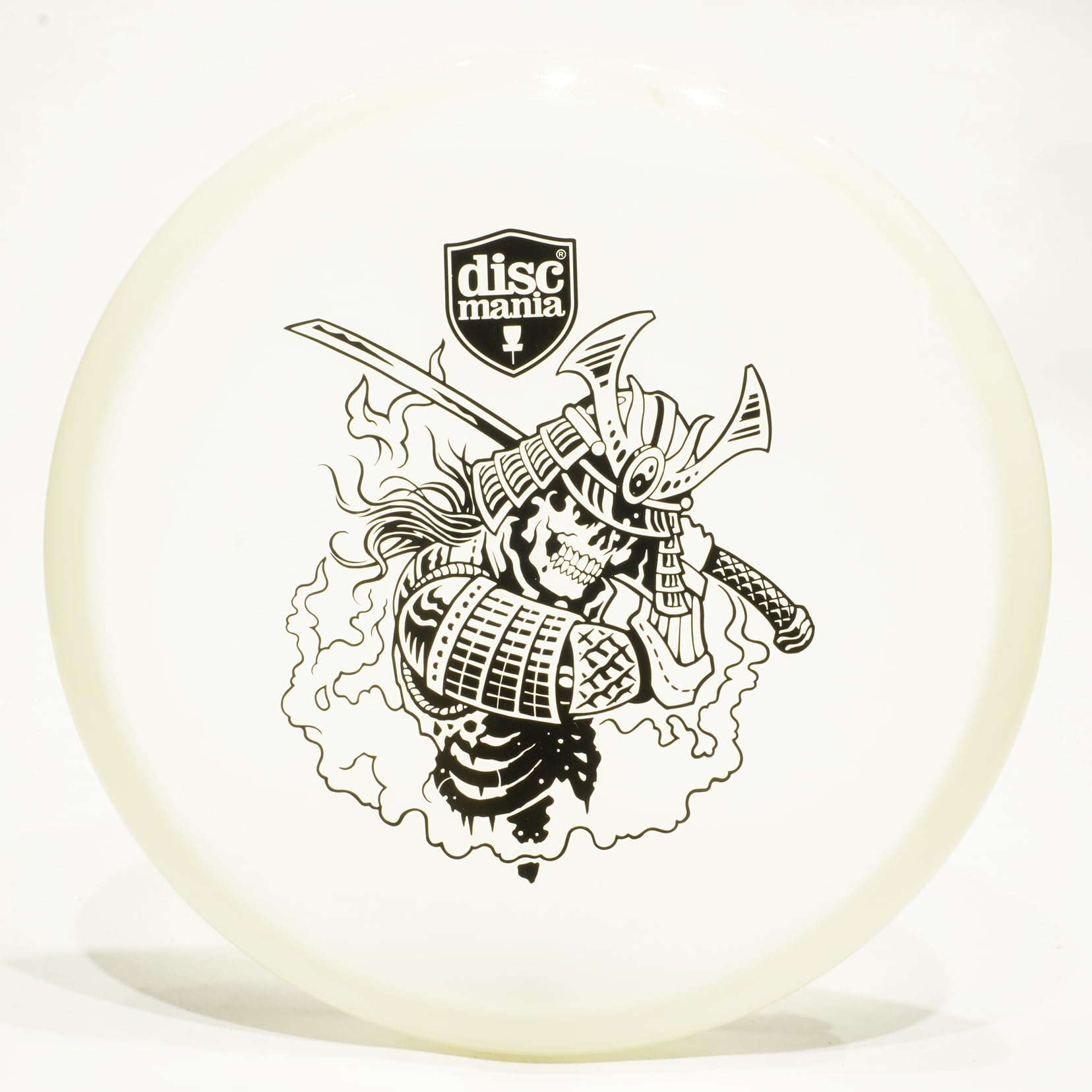 Discmania Glow Shogun (Premium) Glow in The Dark Putter Golf Disc White 175-176 Grams