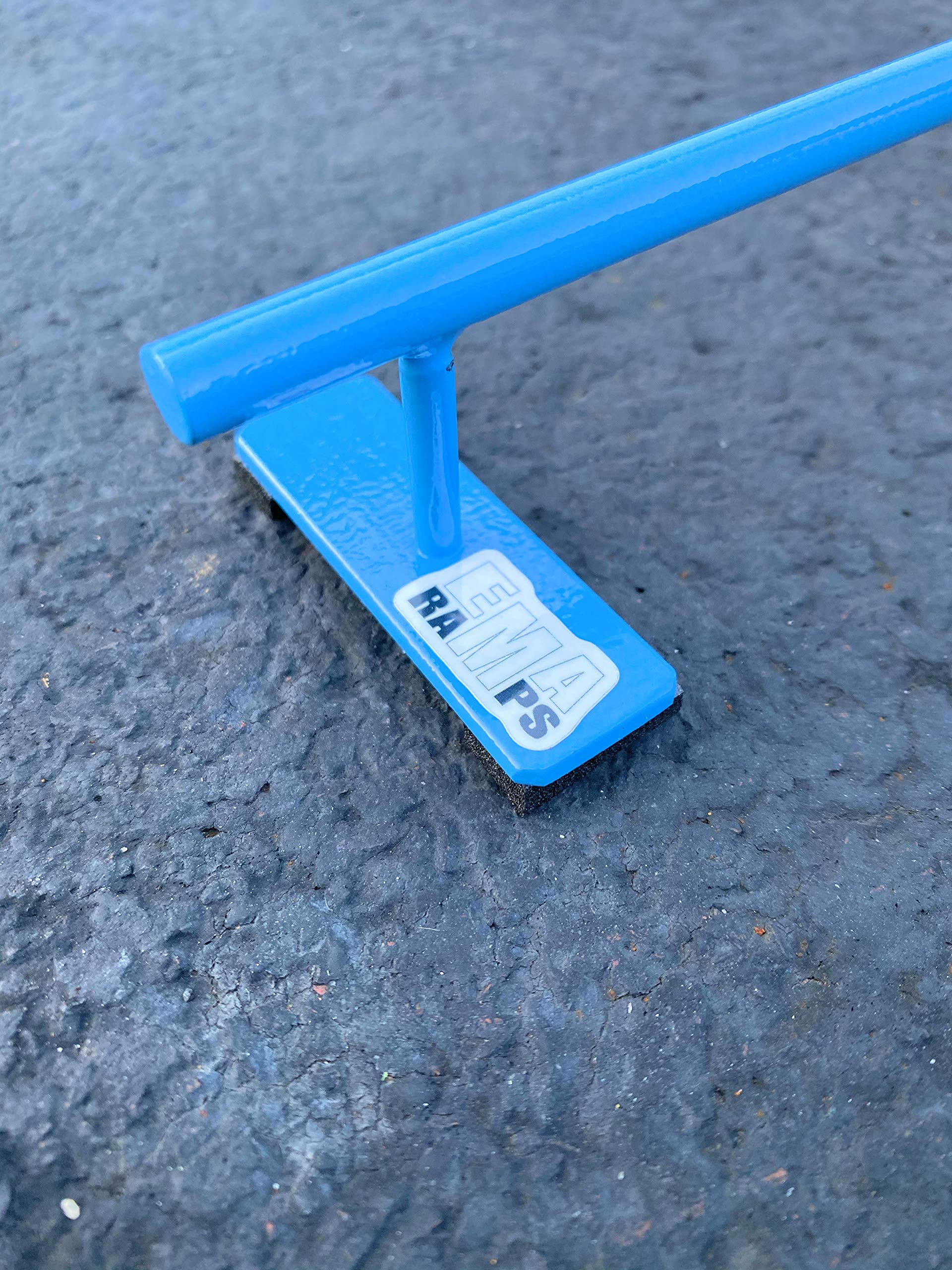EMA Ramps Fingerboard Round Rail Made from 100% Solid Steel Making it The Most Realistic Rail on The Market to be Used with Fingerboard Decks Fingerboard Ramps Great Addition for Fingerboard Parks