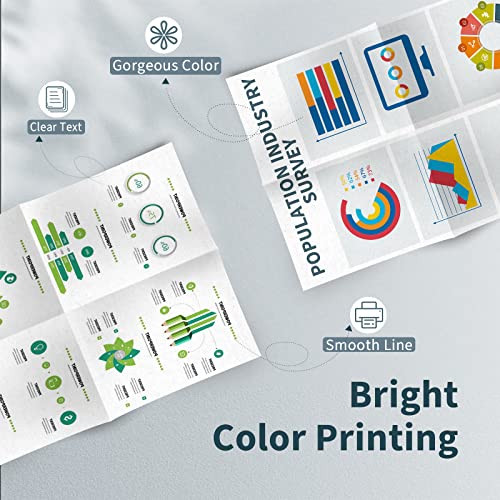 OINKWERE Remanufactured 802XL Ink Cartridge Replacement for Epson 802 Ink Cartridges T802XL T802 to use with Workforce Pro WF-4740 WF-4730 WF-4720 WF-4734 EC-4020 EC-4030 Printer (3 Pack, C/M/Y)