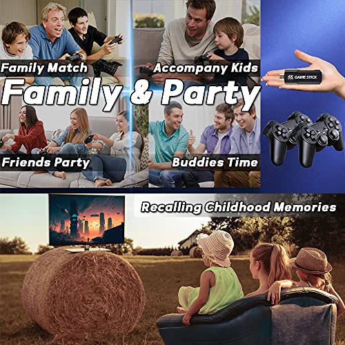GD10 Retro Game Console TV HD Output Plug and Play Games Console Stick Video Gaming Consoles Preinstalled System 2 Controllers