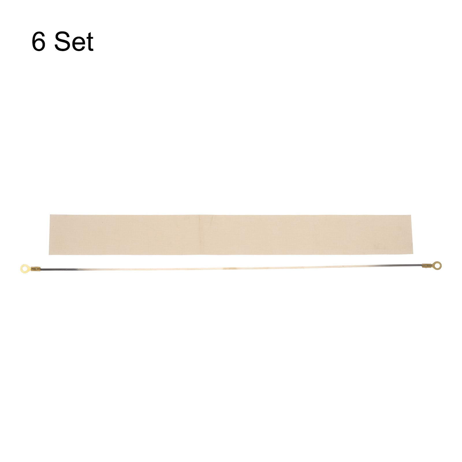 MECCANIXITY 6 Pack 14 Inch Sealer Repair Kits Heat Seal Strips Replacement Elements and PTFE Tapes for Most Hand Sealers