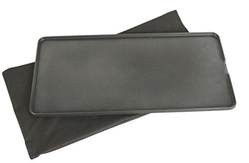 Coleman Even Temp Full Size Aluminum Griddle for Camping Stove, Black, Fits 2000020968