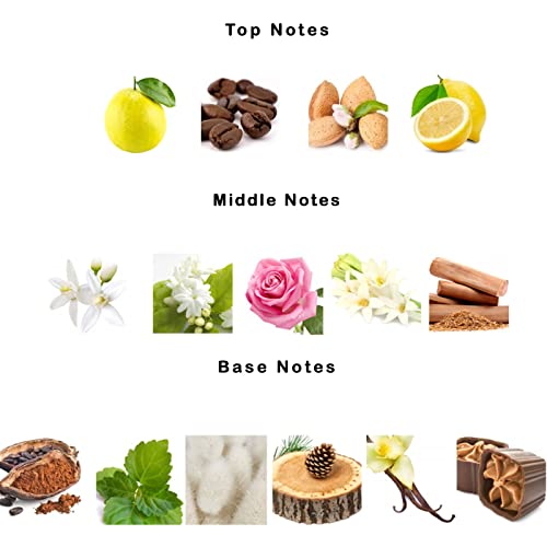Reldor Perfume for Women with Pheromones - Seductive Oriental Floral Fragrance with Almond, Coffee, Cinnamon, Cacao Pad, and Vanilla Notes, Pheromone Perfume Oil for Women, 10ml Roll-On Bottle