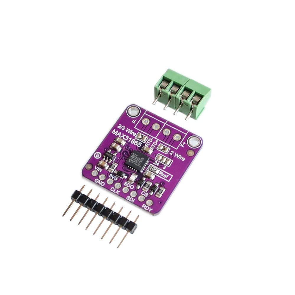 Comidox 1PCS MAX31865 PT100/PT1000 RTD Temperature Thermocouple Sensor Amplifier Board Temperature Detector Module for Arduino