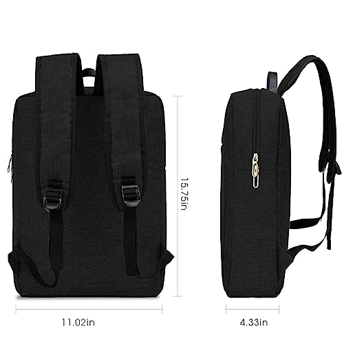 Crova Laptop Backpack Laptops Travel Business Computer Bag Men Women Fits 15.6 Inch