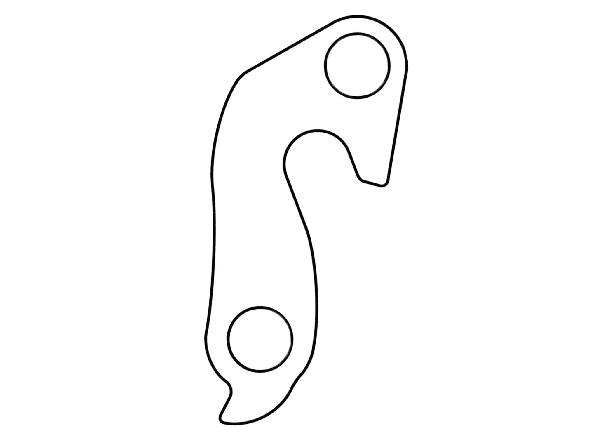 Derailleur Hanger 11 Rear Dropout Compatible for Specialized and Focus Specific Models- Mounting Bolts Inlcuded - Part #9893-4291