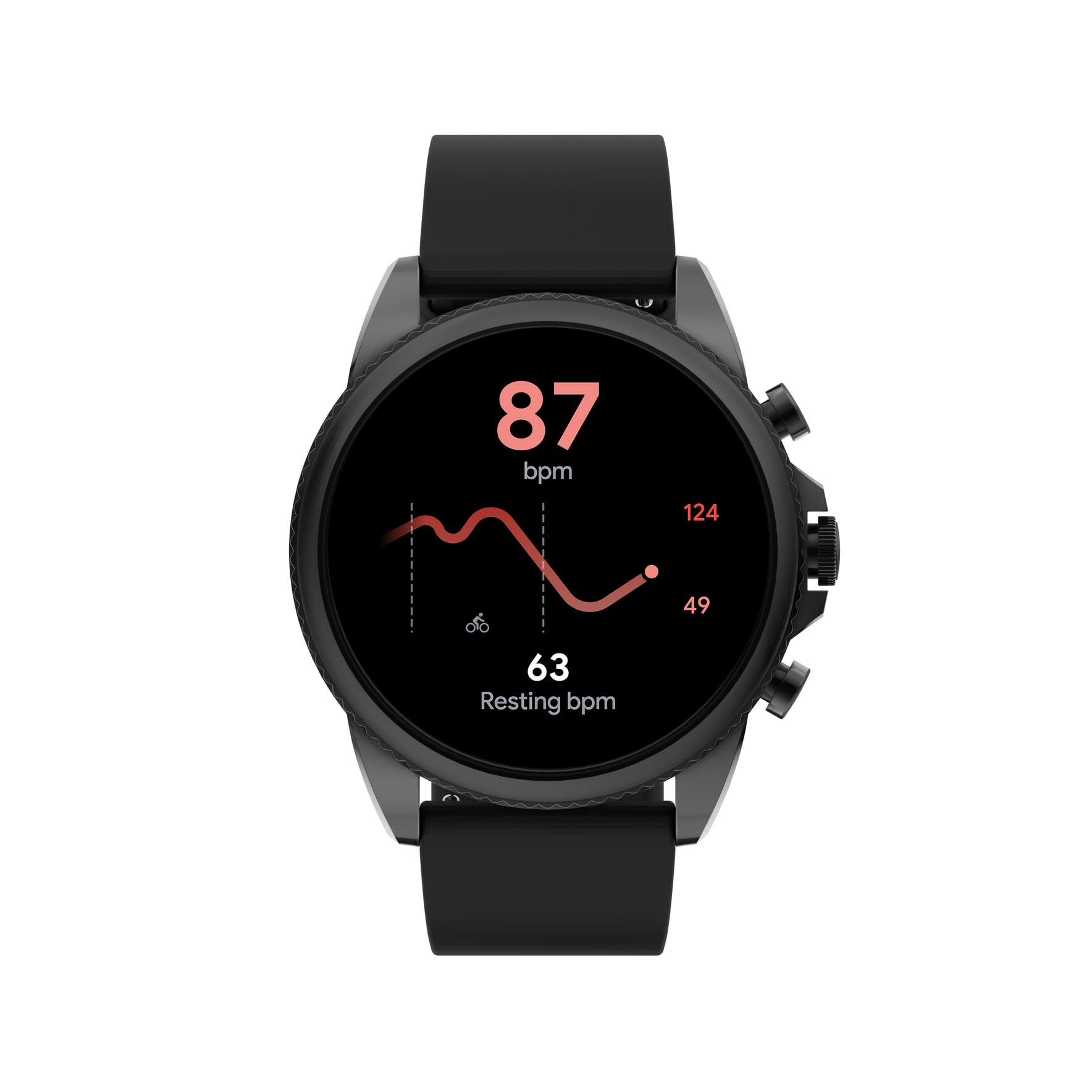 Fossil Gen 6 Men's 44mm Touchscreen GPS and Activity Smartwatch with Signature Series Charger Bundle