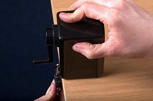 Derwent Super Point Mini Manual Pencil Sharpener (2302000), Black