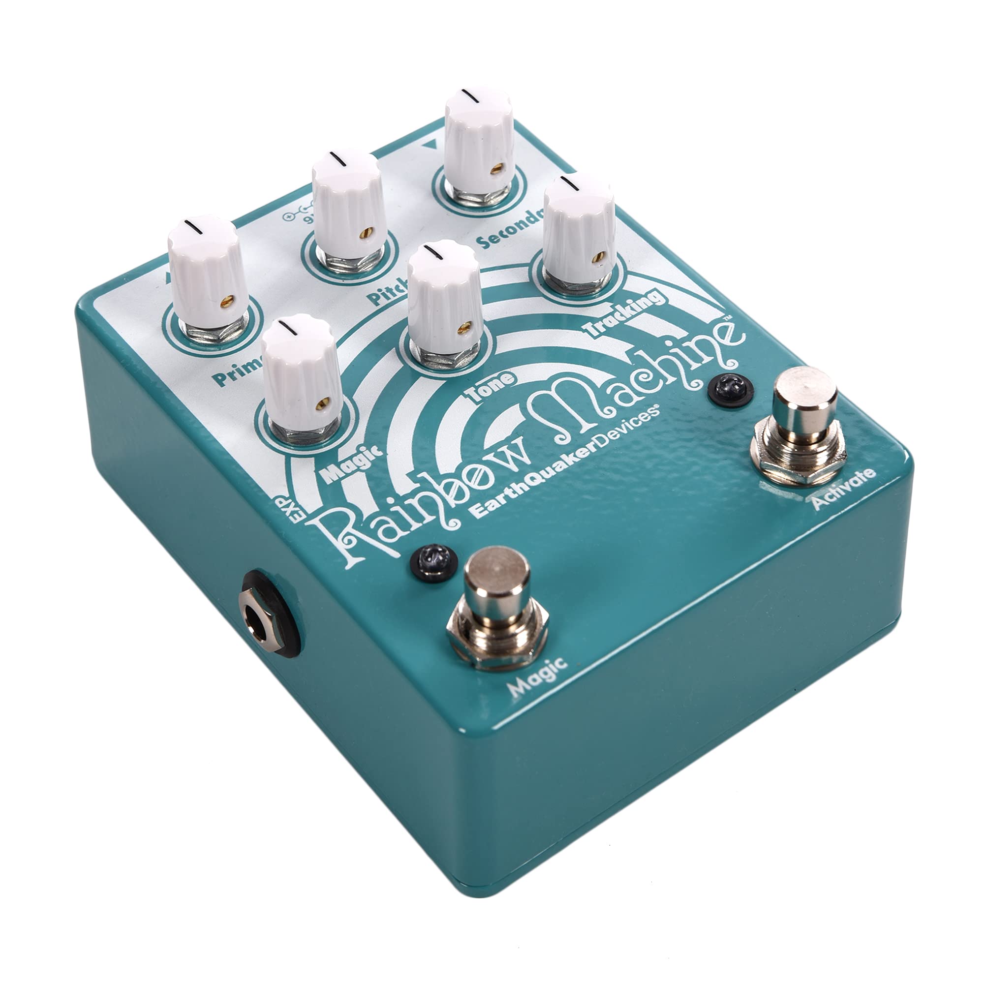 Earthquaker Devices Rainbow Machine v2 Polyphonic Pitch Mesmerizer Teal & White