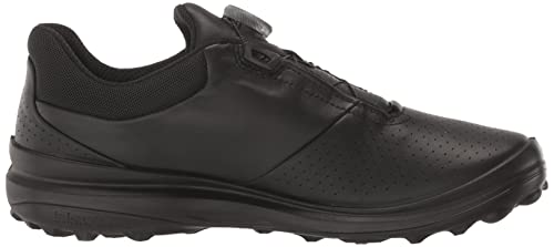 ECCO Men's Biom Hybrid 3 BOA Hydromax Water Resistant Golf Shoe, Black, 10-10.5