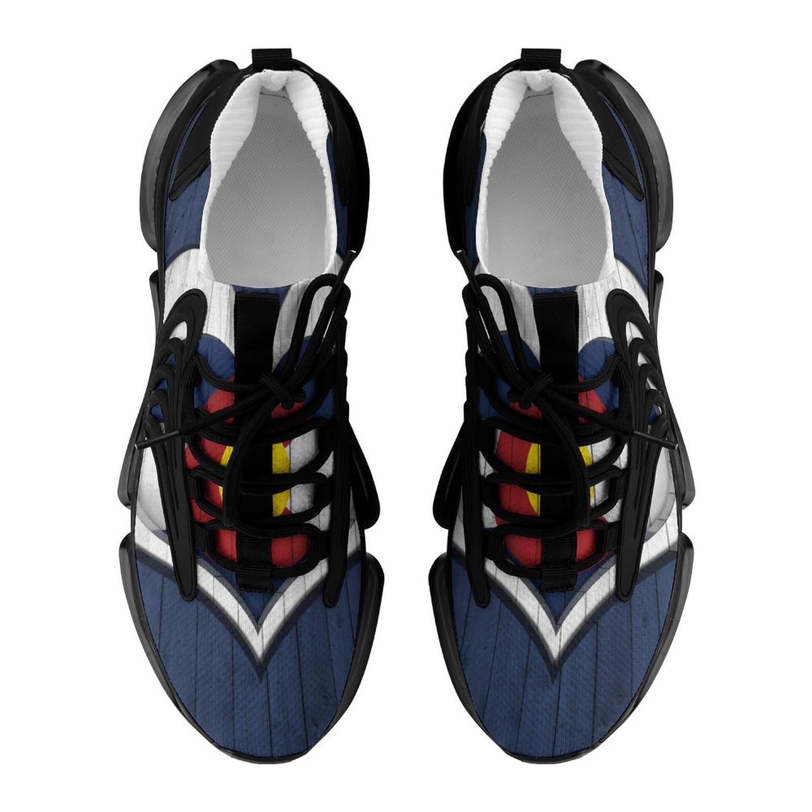 Colorado State Flag Sport Shoes for Men Women Non Slip Lightweight Breathable Walking Running Shoes 11men