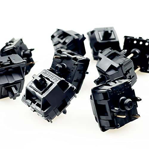 Gateron Oil King Switch Pre Lubed 5 Pin Linear Switch for Mechanical Gaming Keyboard Switch (72 PCS)