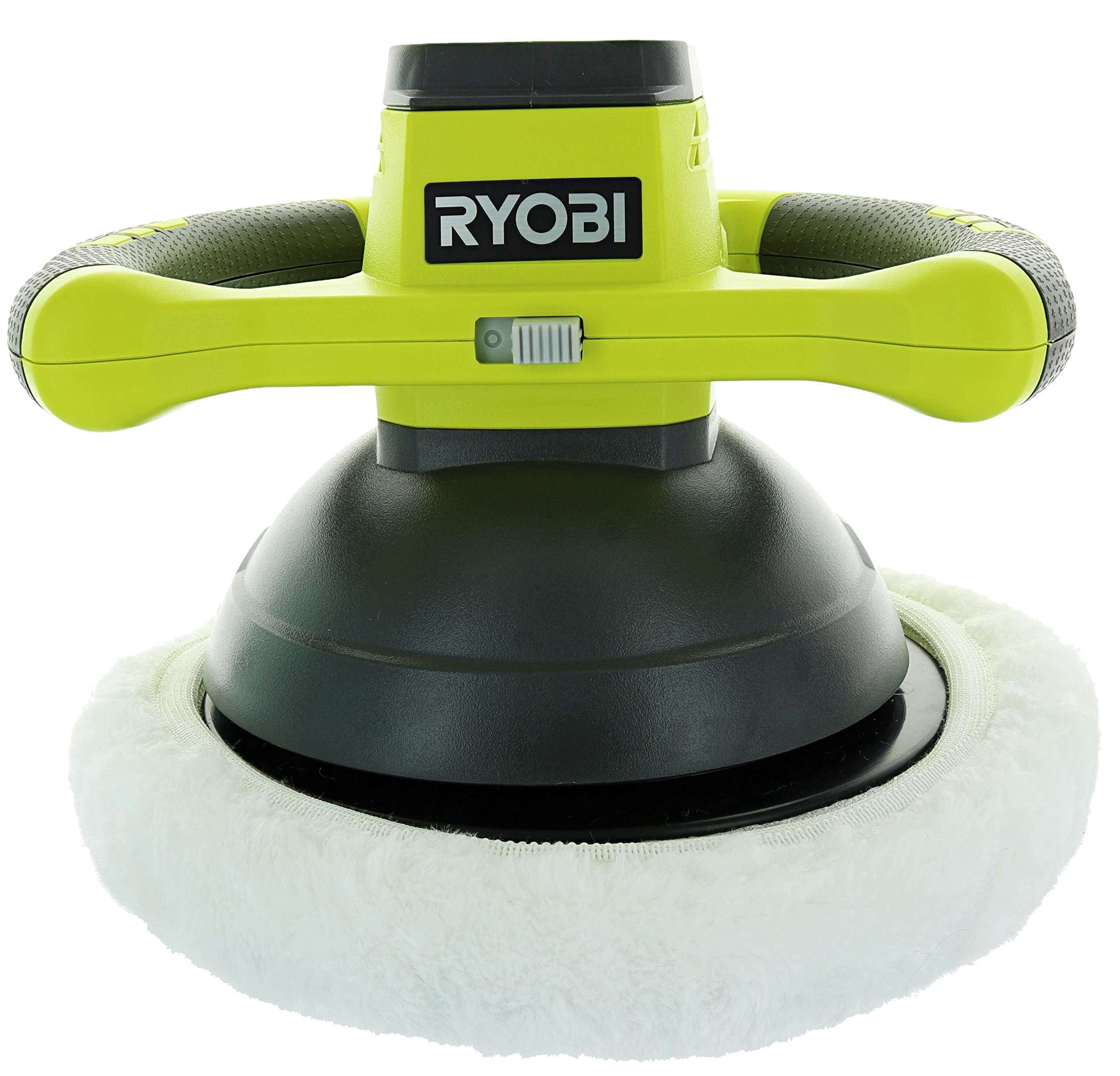 RYOBI P435 One+ 18V Lithium Ion 10" 2500 RPM Cordless Orbital Buffer/Polisher with 2 Bonnets (Battery Not Included, Power Tool Only)