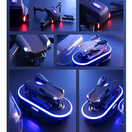 RKSTD RC Drone With Camera - One Button Takeoff/Landing, Gravity Sensor, Gesture Control, 3D Flip, Voice Control, HD RC Drone For Kids, Fpv Adult Beginner RC Drone, Holiday Gift